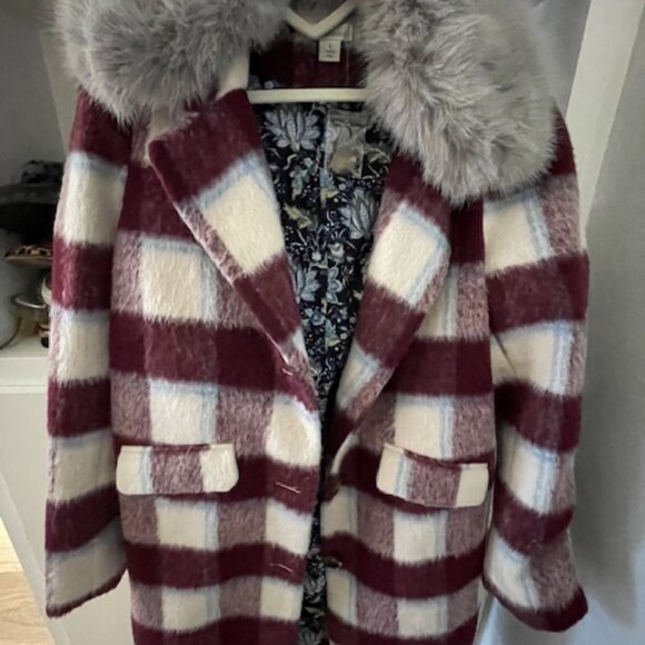 Sundance | Jackets & Coats | Sundance Plaid Palette Coat Nwt Small In ...